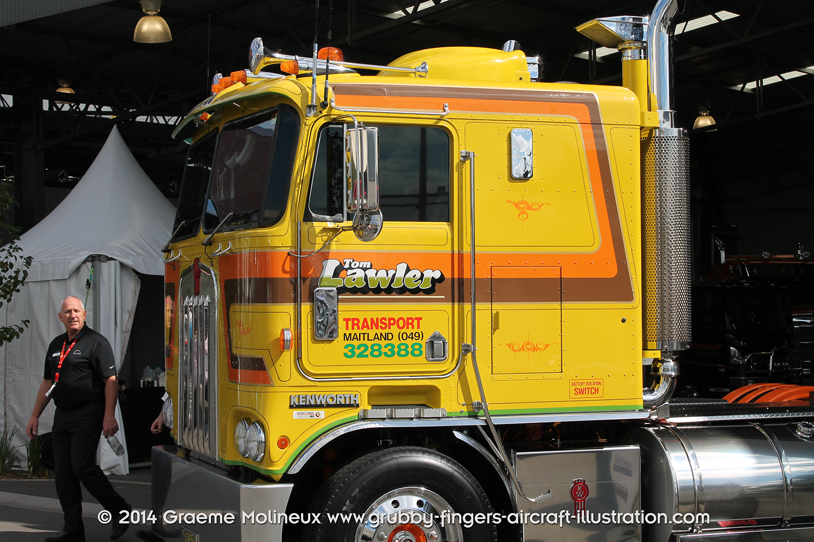 Kenworth K123 Cabover Tractor Walkaround Gallery Kenworth K123 Cabover Tractor Walkaround Gallery