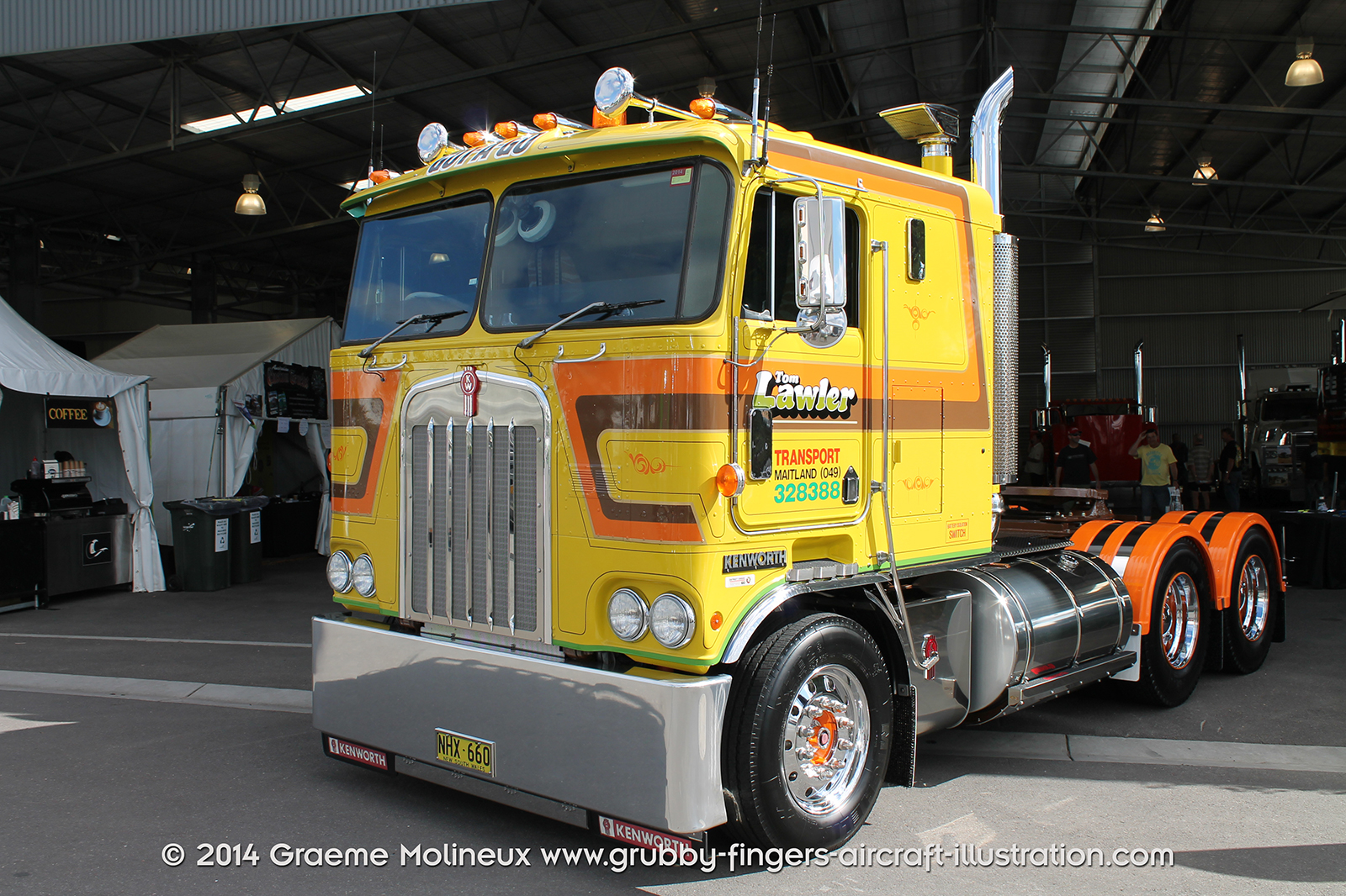Kenworth K123 Cabover Tractor Walkaround Gallery Kenworth K123 Cabover Tractor Walkaround Gallery