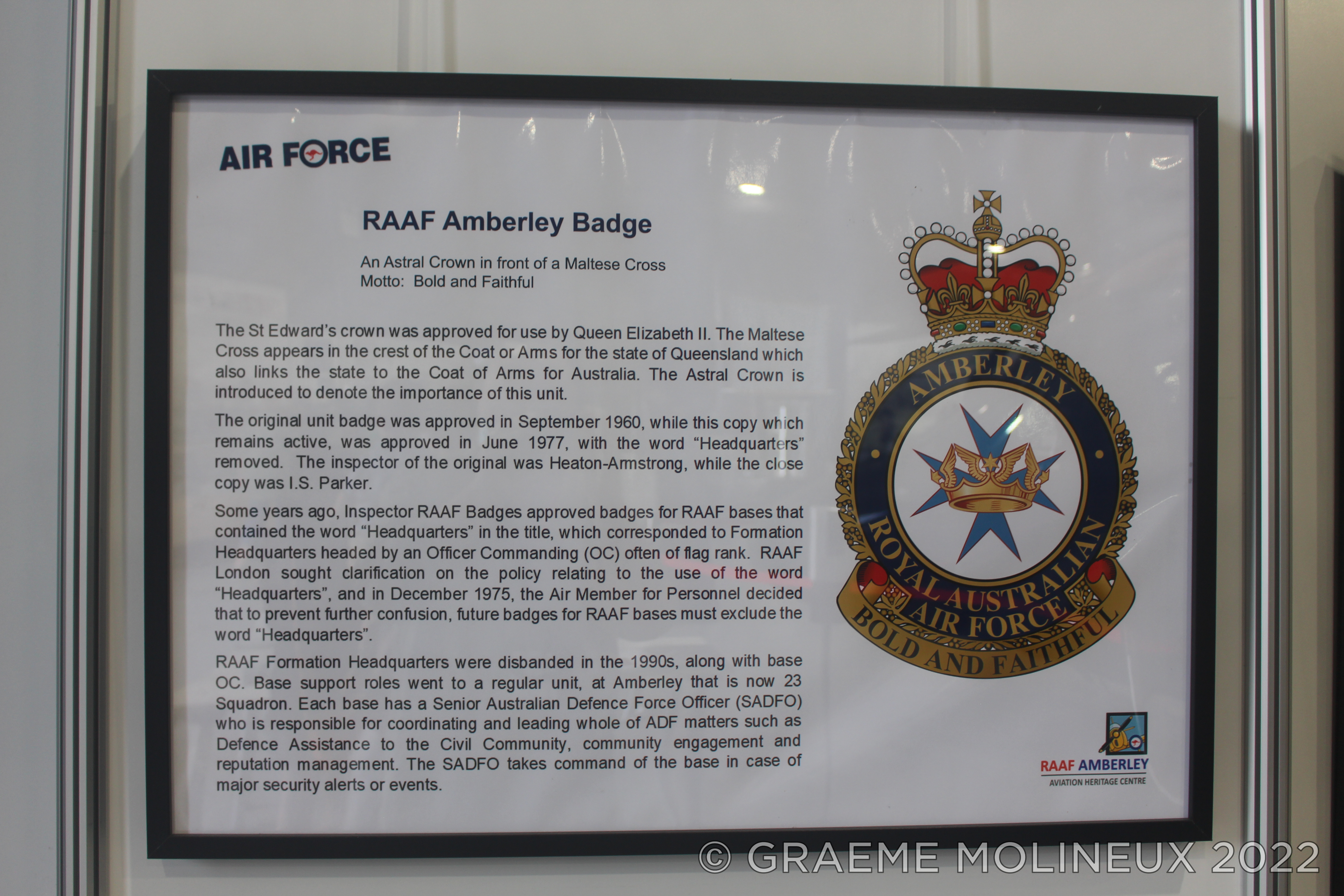RAAF Amberley Heritage Centre Gallery